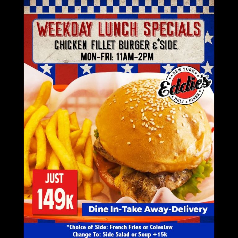 CHICKEN FILLET BURGER | Eddie's Diner - New York Deli & Diner
